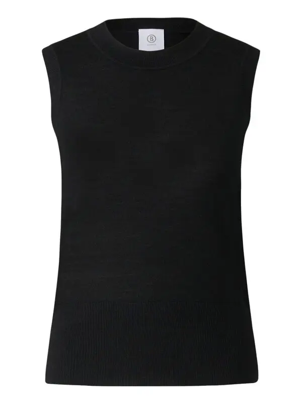 Bogner Knitted Top Isola - Black