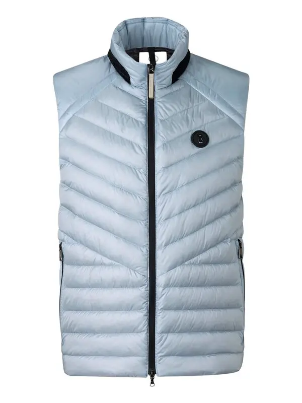 Bogner Lasse Lightweight Down Vest - Light Blue