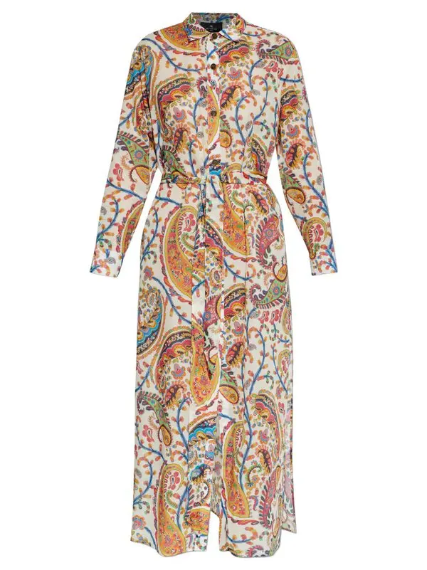 Etro Patterned Shirt Dress - Multicolour
