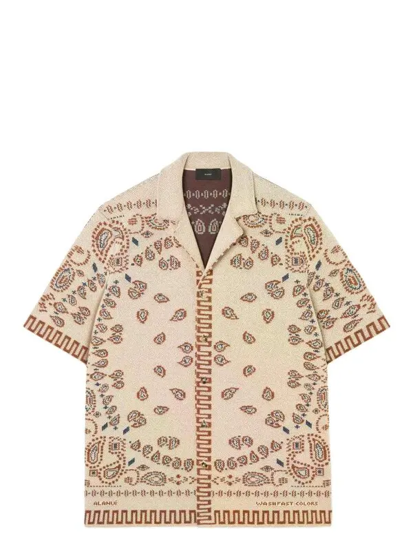 Alanui Bandana Shirt - Neutrals