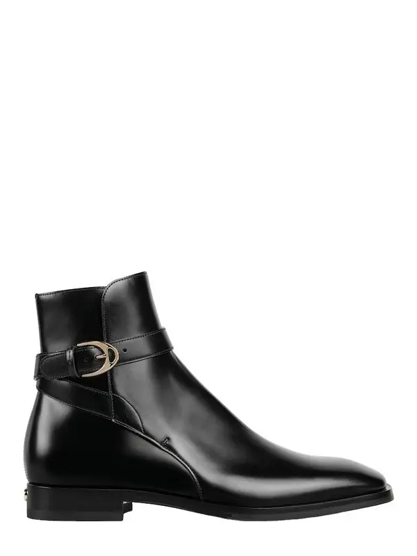 Gucci Boot With Buckle - Black