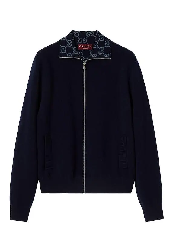 Gucci Blue Jackets For Men | Editorialist