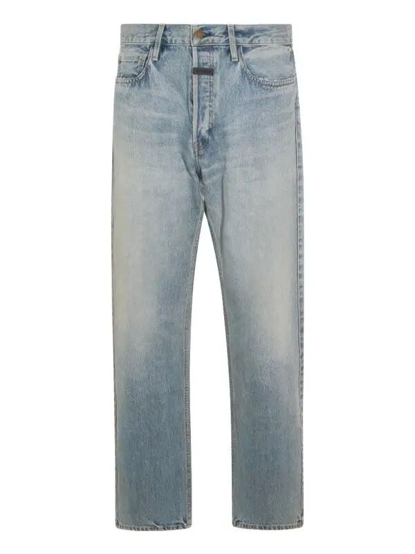 Fear Of God Light Cotton Jeans - Blue