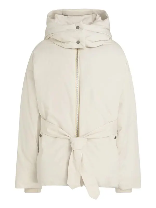 Rag & Bone Cotton-blend Twill Hooded Down Jacket - Off-white