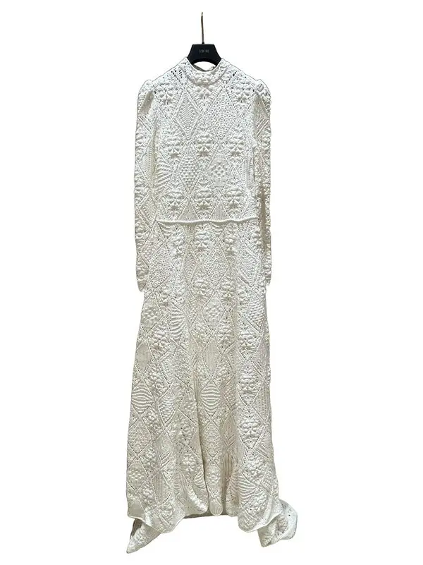 Dior Lace Dress - White