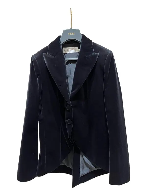 Dior Velvet Blazer - Black