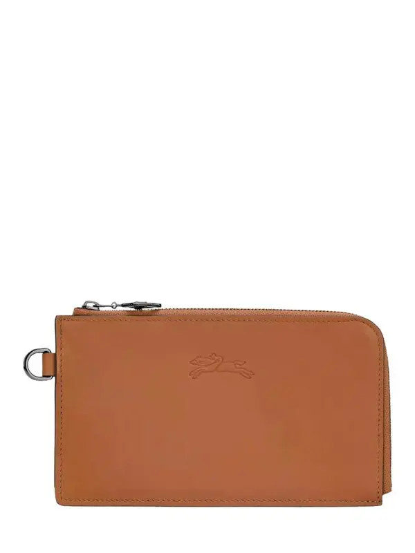 Longchamp Le Pliage Xtra Embossed Zip Pouch - Brown