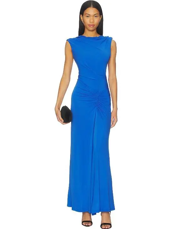 Simkhai Acacia Midi Dress - Cobalt Blue