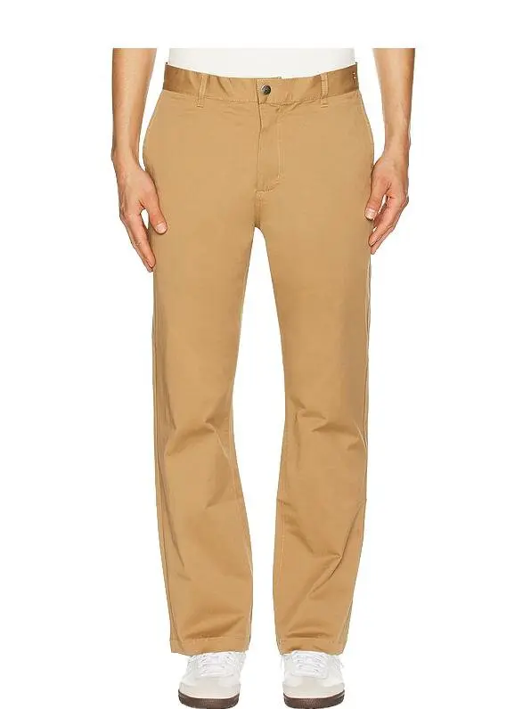 FORMER Legacy Chino Pant In Brown - Khaki