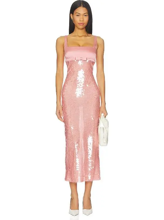 Retrofete Yvaine Sequin Dress - Rose