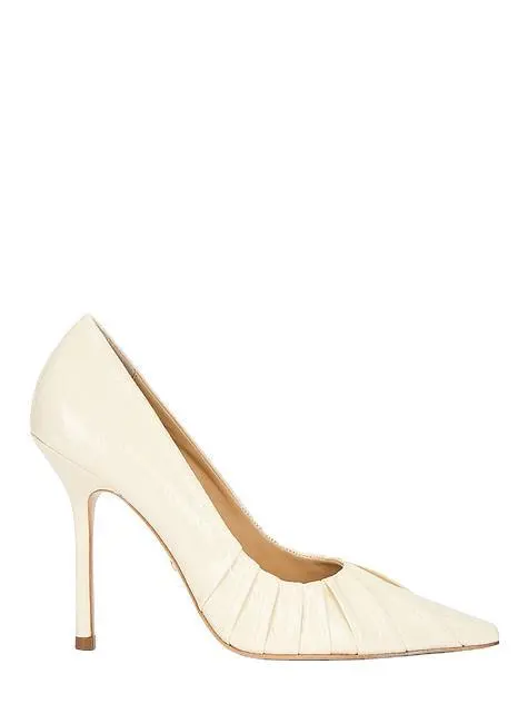 Raye Jovita Pump - Cream Patent