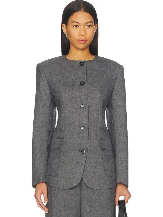 Rue Sophie Arlin Blazer - Heather Grey