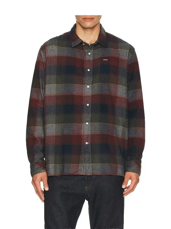 Barbour Copswell Relaxed Checked Shirt - Navy