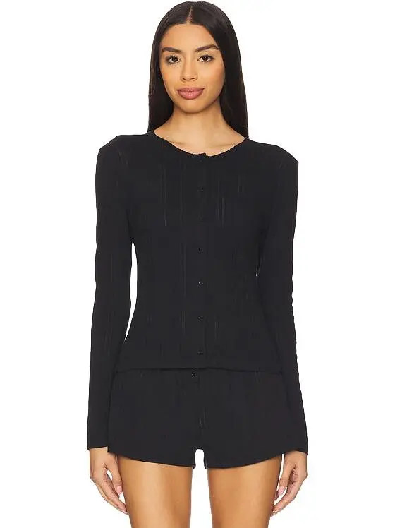 COU COU The Cardigan - Black