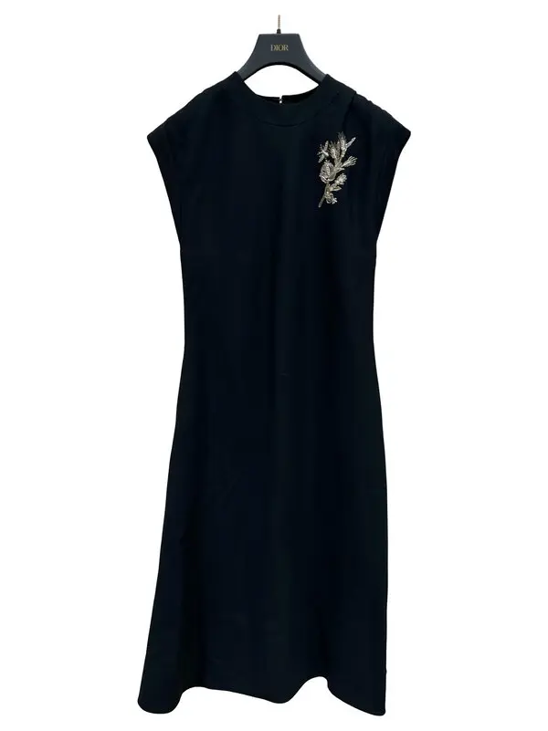 Dior Midi Dress - Black