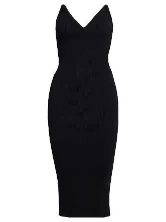 Coperni Midi Bodycon Dress - Black