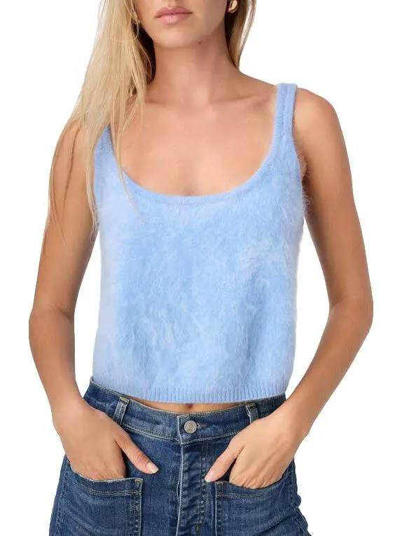 Cami Nyc Ami Cashmere Tank - Cerulean