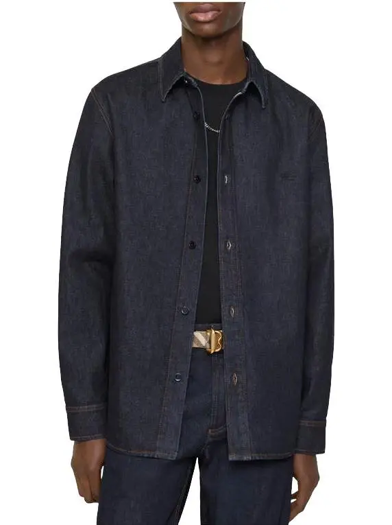 Burberry Denim Overshirt - Dark Indigo
