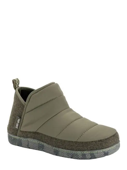 MUK LUKS Weston Slipper Boot - Olive