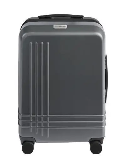 ROAM Expandable Carry-on Suitcase - Matte Steel/black