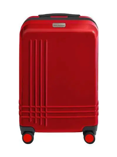 ROAM Expandable Carry-on Suitcase - Red Gloss/black