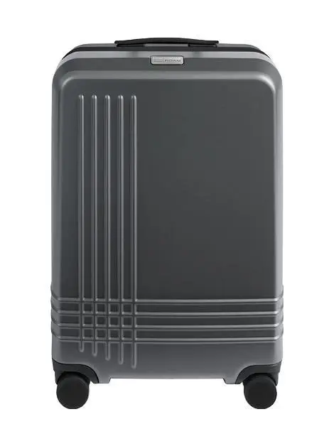 ROAM Check-in Expandable Luggage - Matte Steel/black Trim