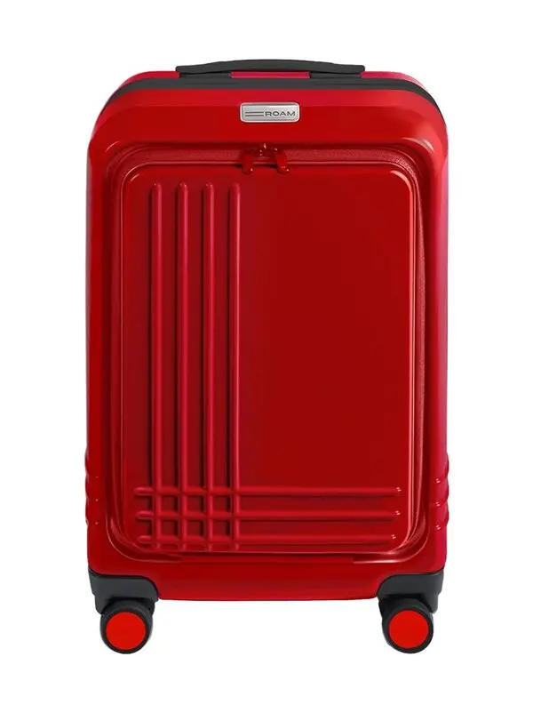 ROAM Front Pocket Expandable Carry-on - Red Gloss/black
