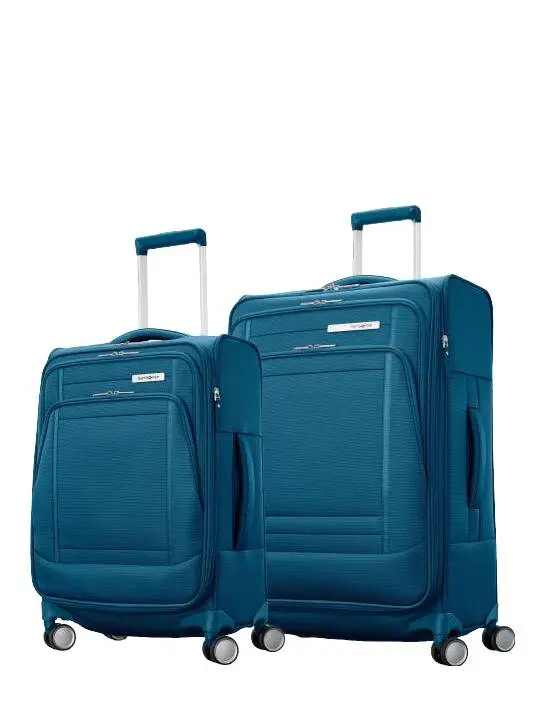 SAMSONITE Uplift 2-piece Lightweight Softside Expandable Luggage Set - Cerulean Blue