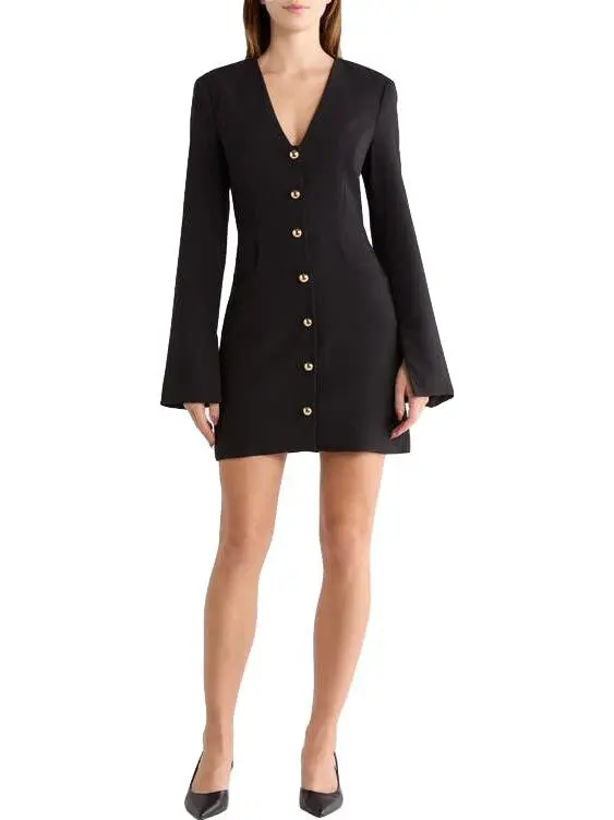 FAVORITE DAUGHTER The Audrey Minidress - Black
