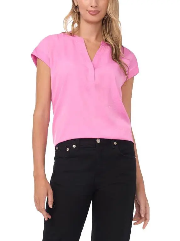 Vince Camuto V-neck Top - Wisteria