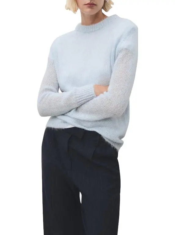 Mango Crewneck Sweater - Sky Blue