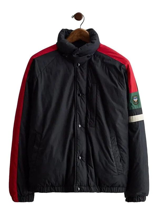 Ralph Lauren C. 1987 Crest Down Jacket - Black