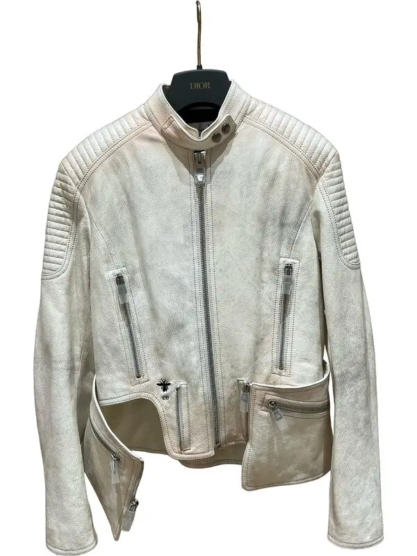 Dior Moto Jacket - Off-white