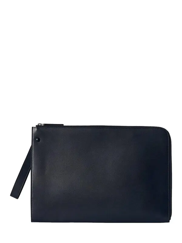 THE ROW Large Portfolio Wristlet - Zaffiro
