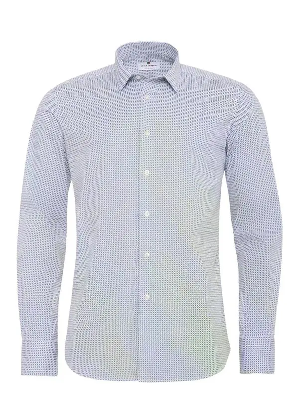 LOJA DAS MEIAS Patterned Long-sleeves Shirt - White
