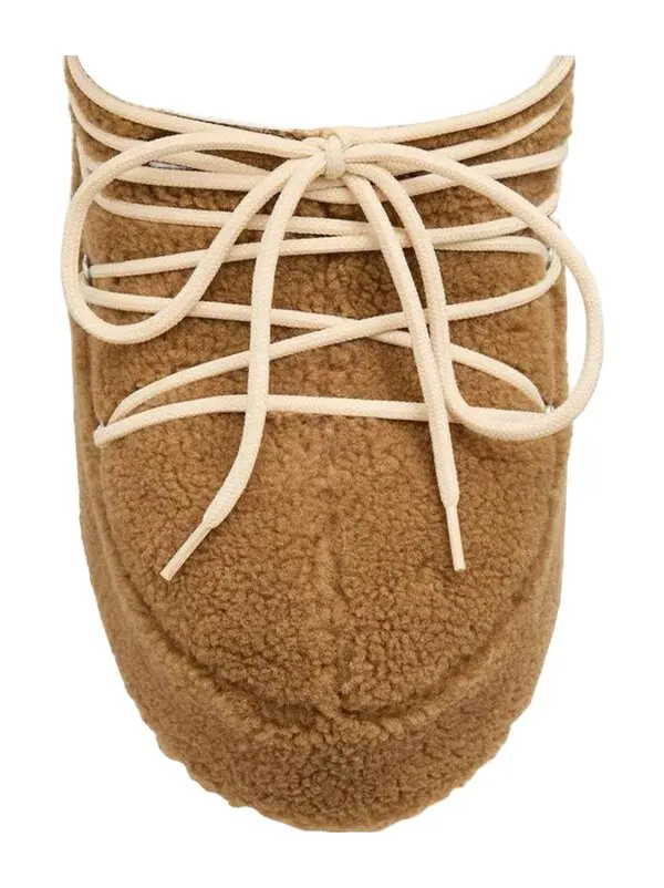 Moon Boot Icon Low Fleece Snow Boots - Camel