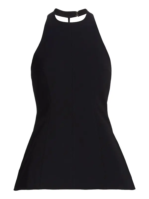 Acler Hawick Open-back Top - Black