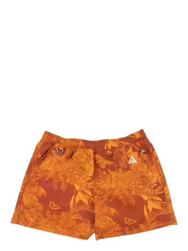 Nike Printed Reservoir Shorts - Orange