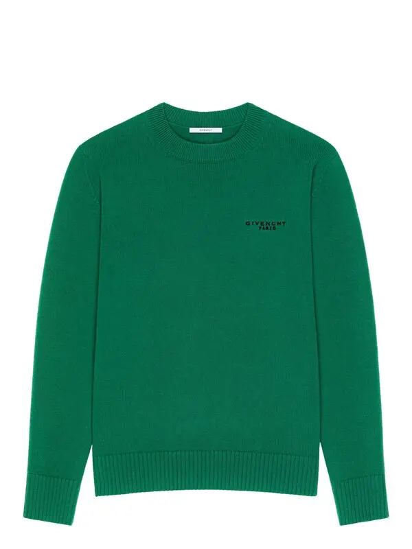 Givenchy Wool And Cashmere Sweater - Emerald Green