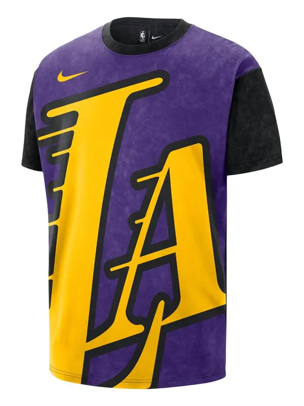 Nike Los Angeles Lakers Essential City Edition Nba Max90 T-shirt - Purple