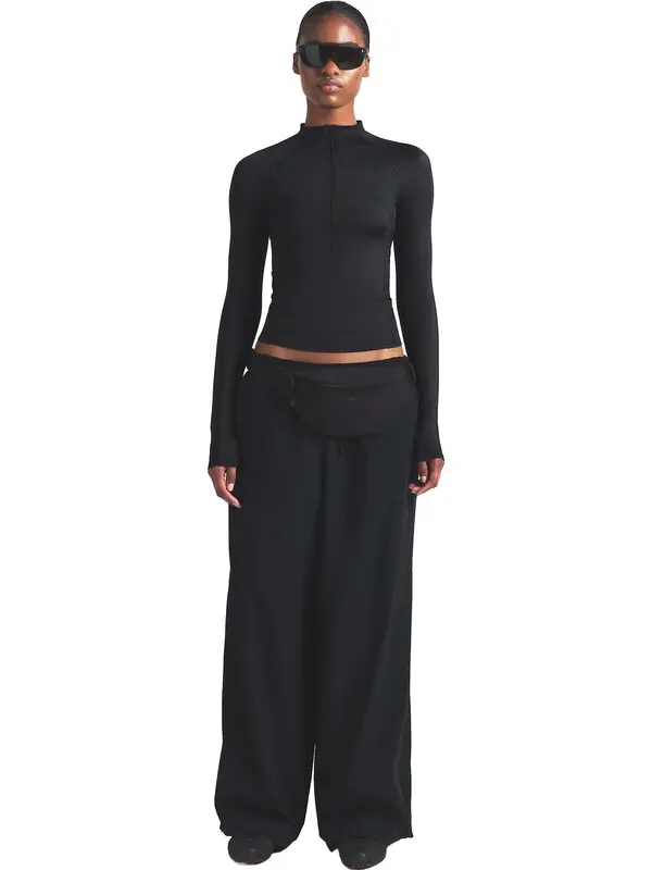 Nike Skims Oversized Track Pants - Black
