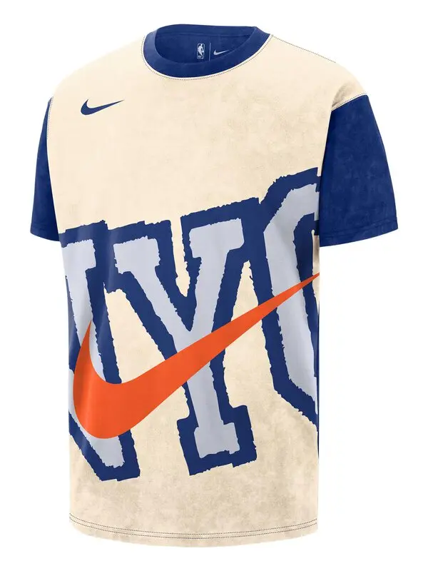 Nike New York Knicks Essential City Edition Nba Max90 T-shirt - Brown