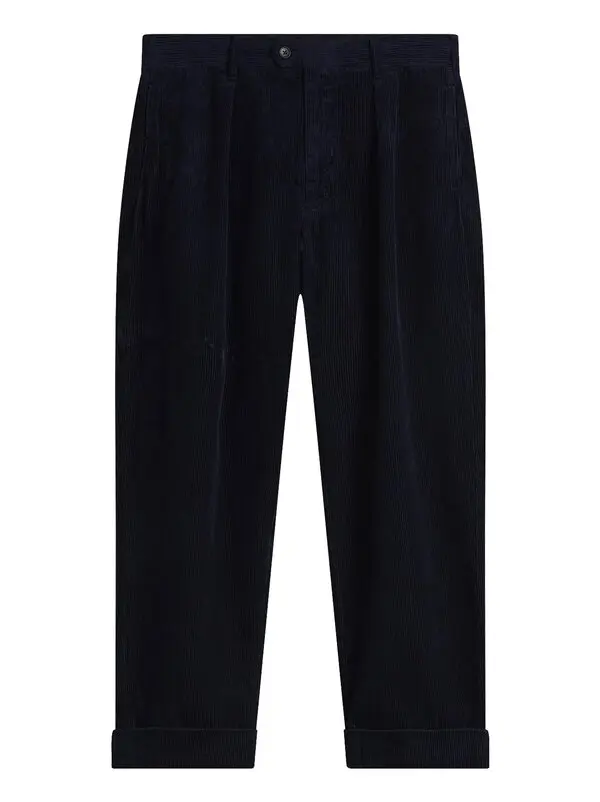 Engineered Garments Corduroy Carlyle Trousers - Dark Navy