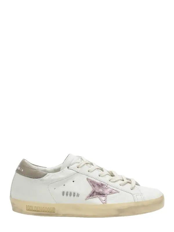 GOLDEN GOOSE Super-star Low Top Sneakers - White