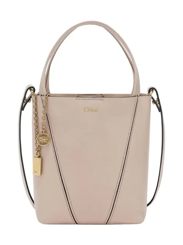 Chloé Small Spin Tote Bag - Pink