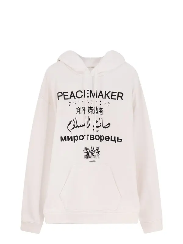 PEACEMAKER OAMC Cotton Sweatshirt - White