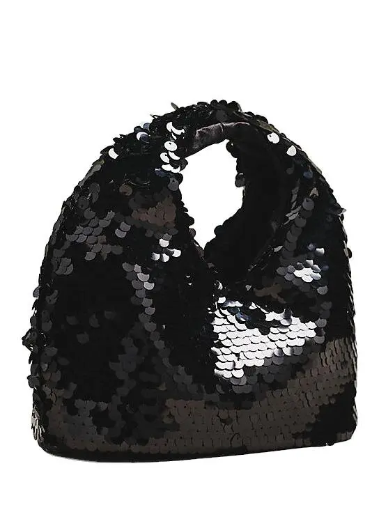 Dolce Vita Dahlia Sequin Handbag - Black
