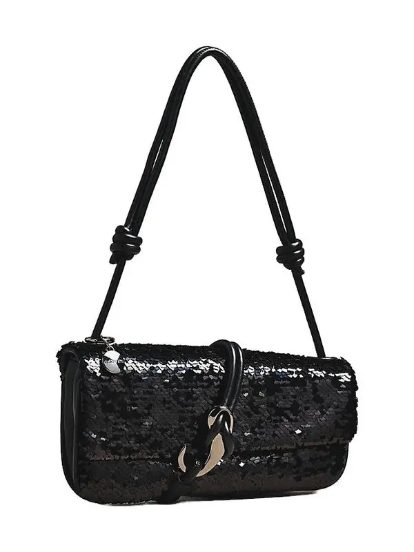 Dolce Vita Alice Sequin Shoulder Bag - Black