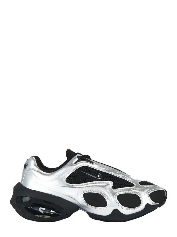 Nike Air Max Muse Sneaker - Black & Metallic Silver