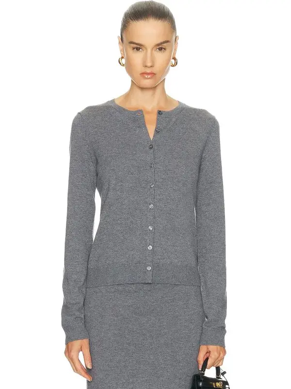 L'academie By Marianna Torrey Cardigan - Charcoal Grey